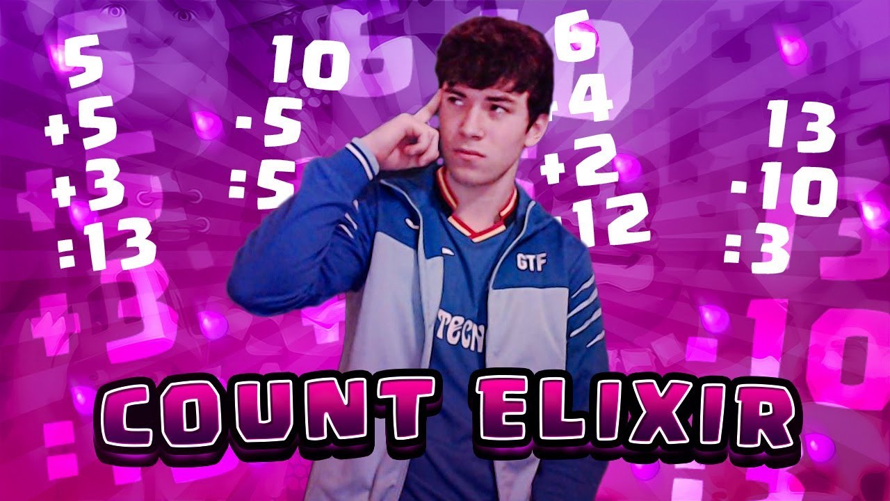 HOW TO COUNT ELIXIR IN CLASH ROYALE! The Easy Way - YouTube