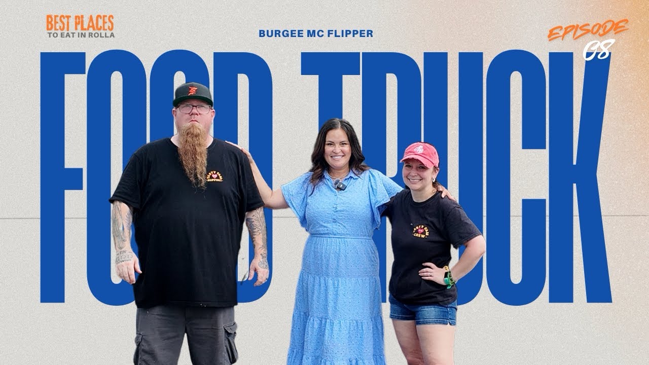 Best Places to Eat in Rolla, MO: Burgee McFlipper Food Truck - YouTube