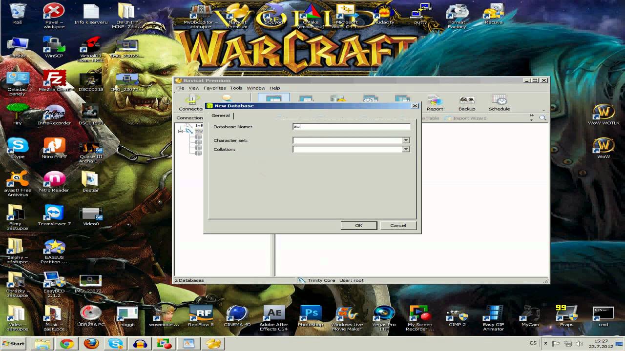 Návod na vytvoření Trinity Core serveru (2/2) - Příprava Revize a DB ...