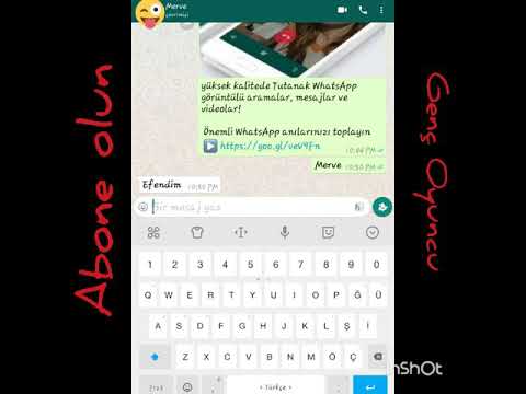 Whatsapp'da {EVE HIRSIZ GİRDİ} Şakası  :Aşırı Komik:  😁😁