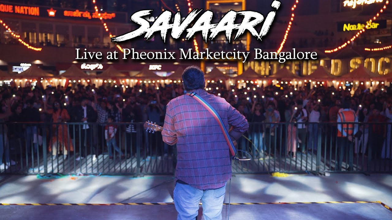 Savaari Live at Phoenix Marketcity, Banglore | Heart Party | Showreel ...