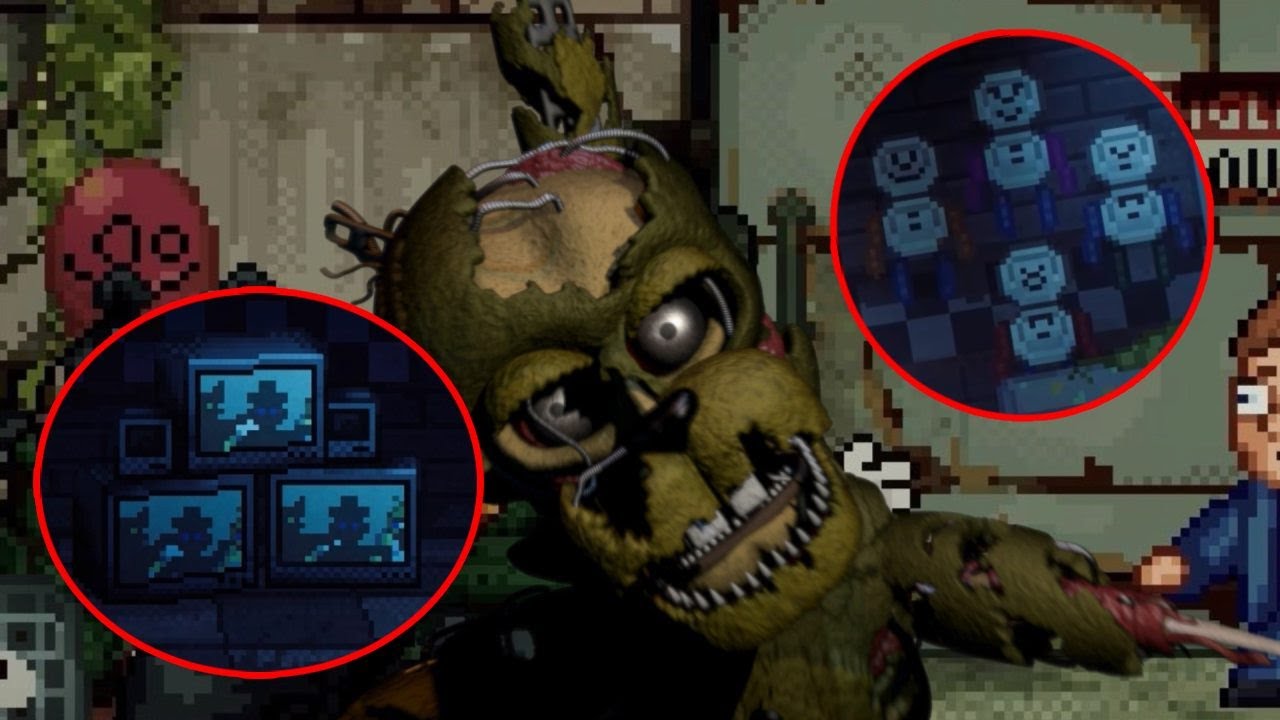 Easter Eggs do FNAF Into the Pit - YouTube