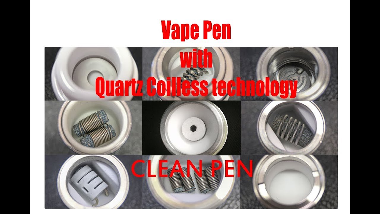 Vape Pen with Quartz Coilless technology| Clean Pen - YouTube