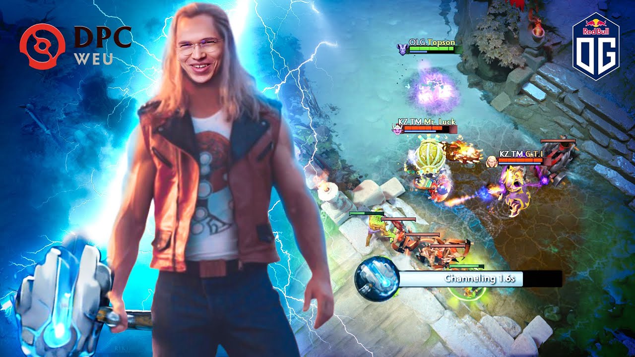 When Topson just MEME HAMMERS Team KZ at the DPC! 🔨 - YouTube