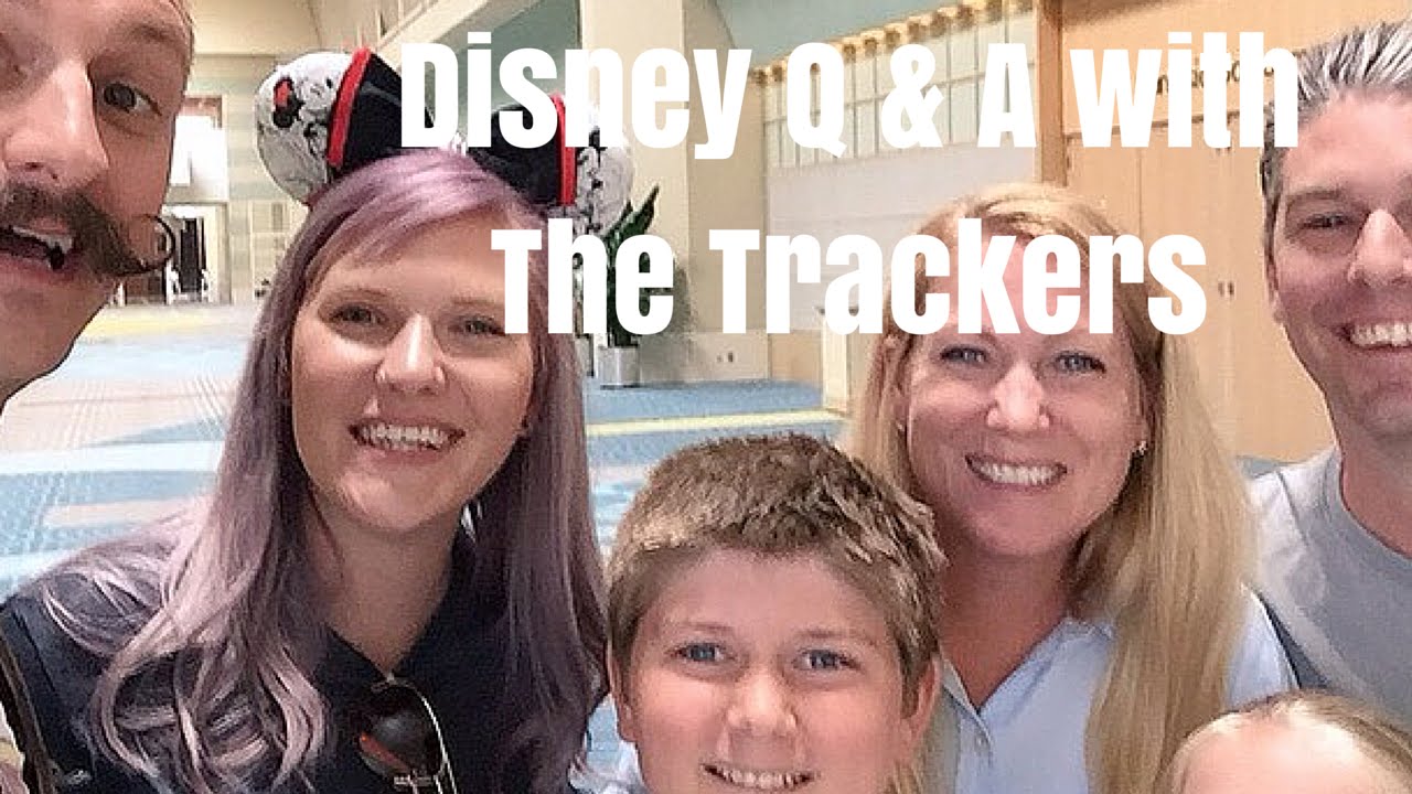 DISNEY Q & A WITH THE TRACKERS - YouTube