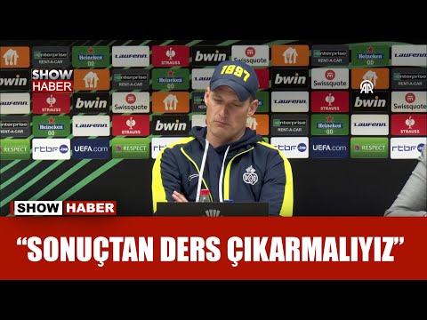 Alexander Blessin: Fenerbahçe kaliteli bir oyun sergiledi | Union Saint-Gilloise: 0 - Fenerbahçe: 3