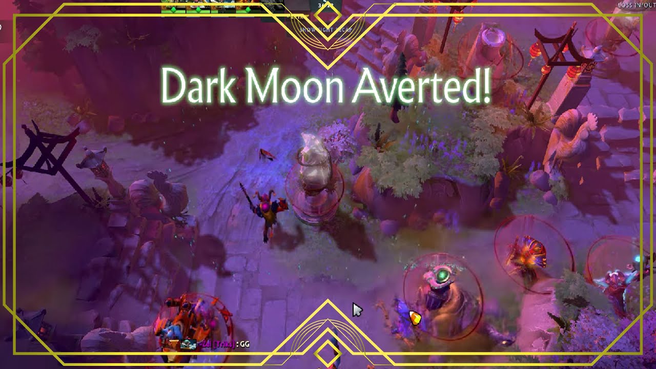 How to defeat Dark Moon | DOTA 2 - YouTube