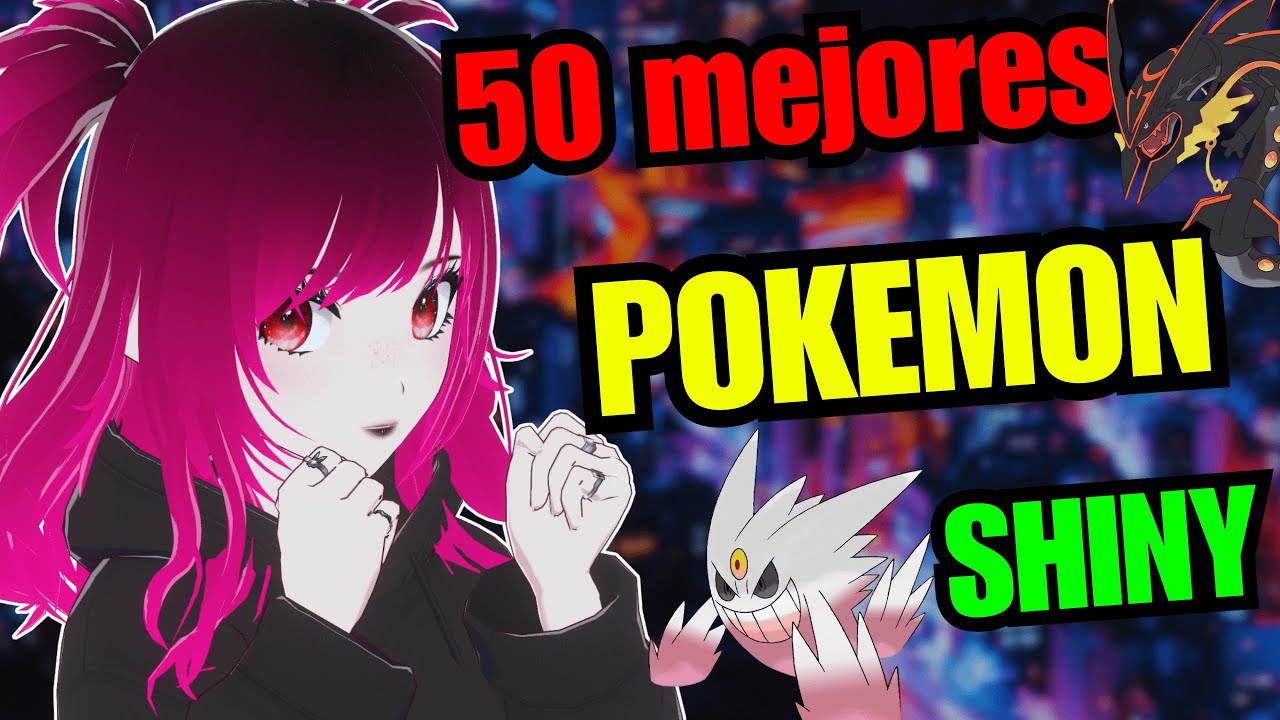 Reacción a Los 50 mejores Pokémon shiny | Cosmic el Profe - YouTube
