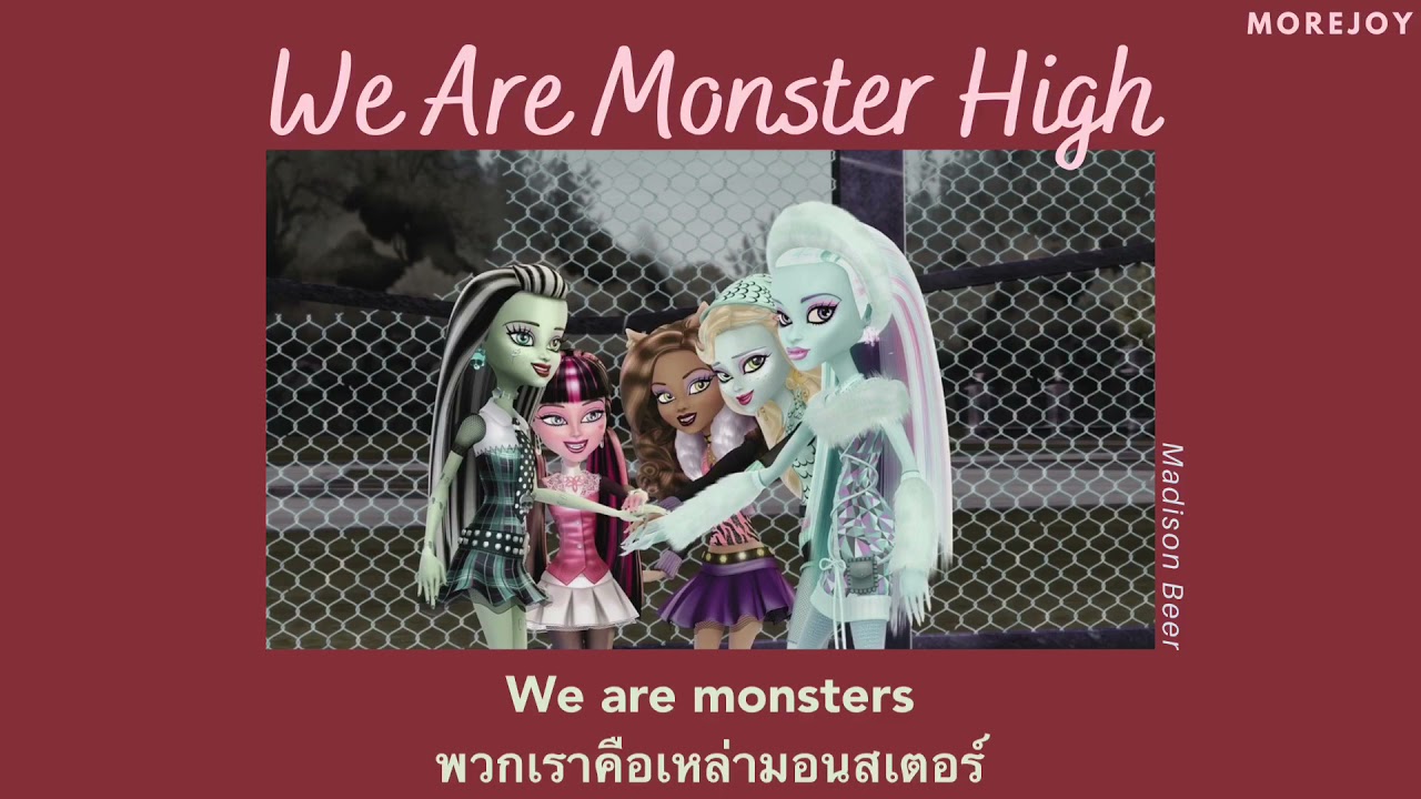 [Thaisub] We Are Monster High – Madison Beer แปลไทย - YouTube
