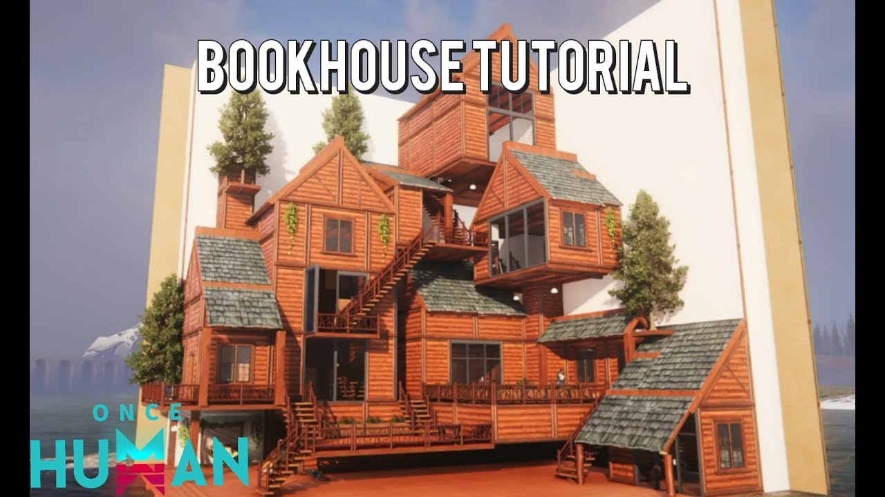 [TUTORIAL] Once Human Base Design - A Bookhouse (Florivox Structure ...
