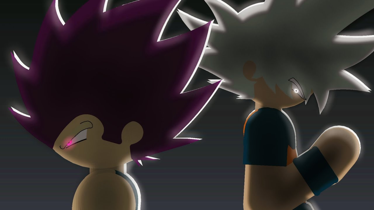 Goku Ui v Vegeta Ue | Test | Progress Update || Stick Nodes Pro ...