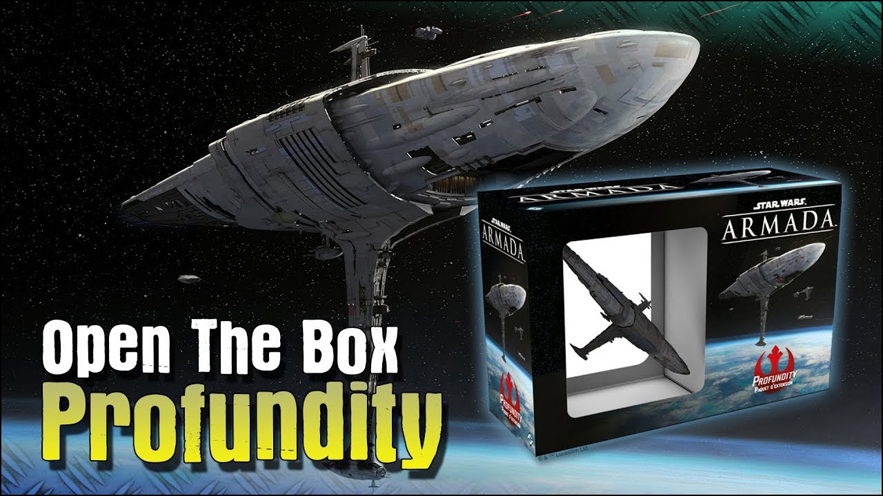 Open The Box - Star Wars Armada - MC75 Profundity en Français - YouTube