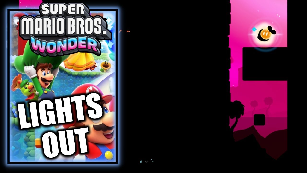 Super Mario Bros Wonder - Break Time Lights Out - 100% All Wonder Seeds ...