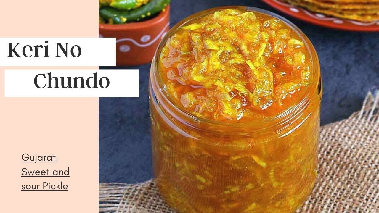 Gujarati pickle chundo recipe - YouTube
