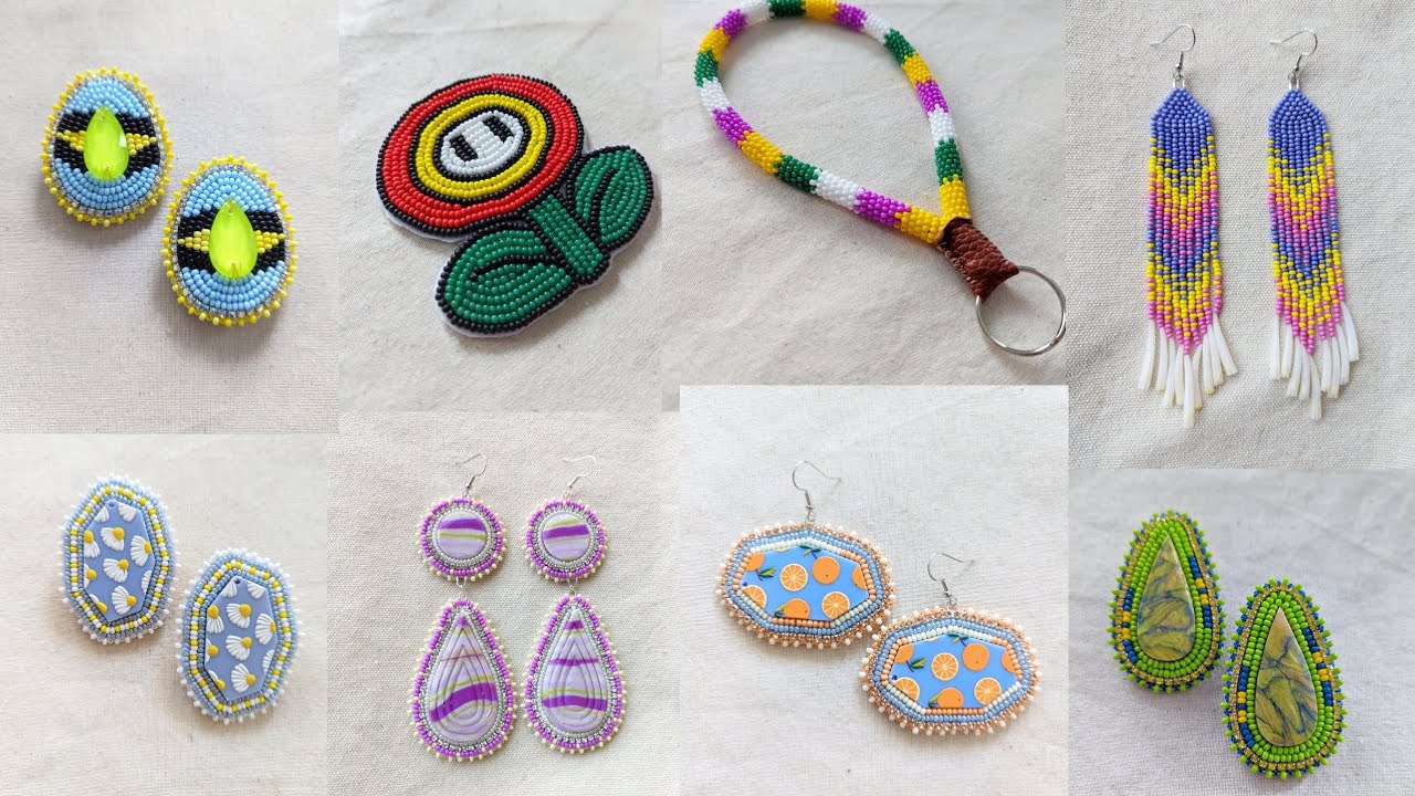 Handmade Bead work | Wristlet | Rings | Pendants | Necklaces | Earrings ...