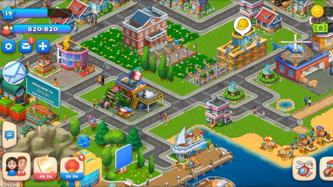 township level 19 design games video part 2 - YouTube