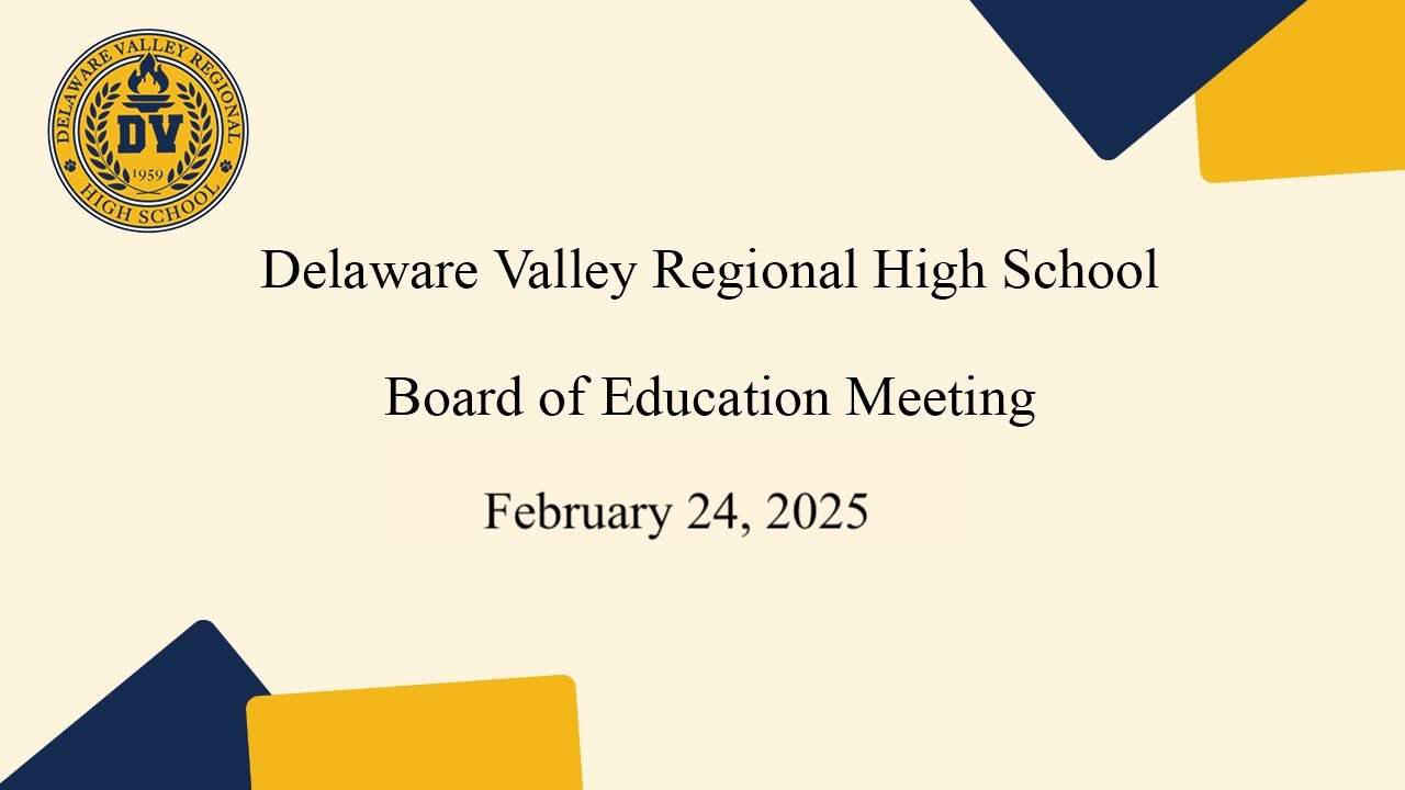 DVRHS BOE Meeting 2-24-25 - YouTube