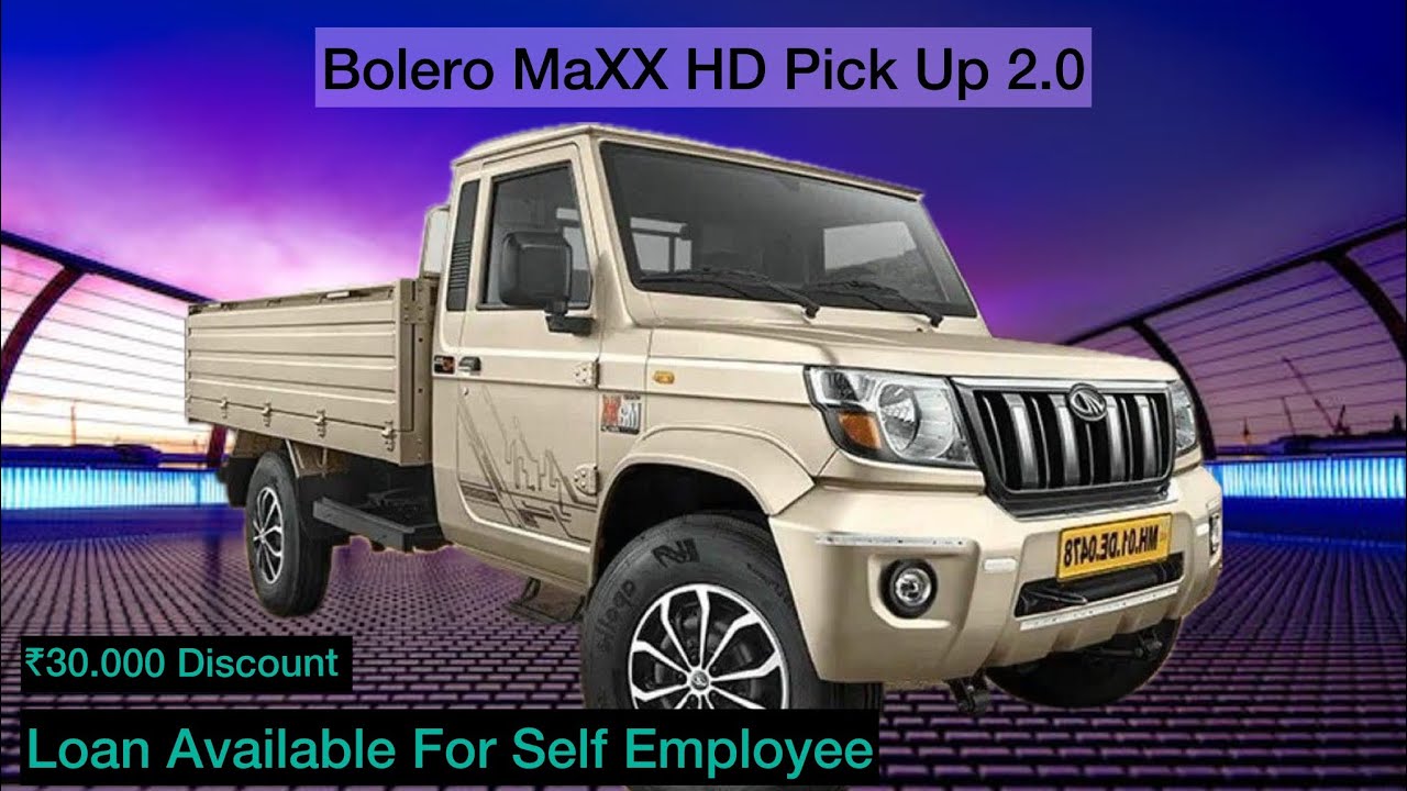 Bolero Maxx Hd Pick Up 2.0 / 2000kg Pay Load / Price @10.98999 / - YouTube