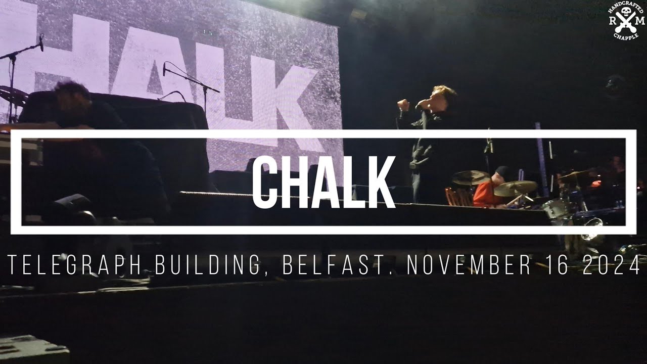 Chalk. Telegraph Building, Belfast. November 16 2024 - YouTube