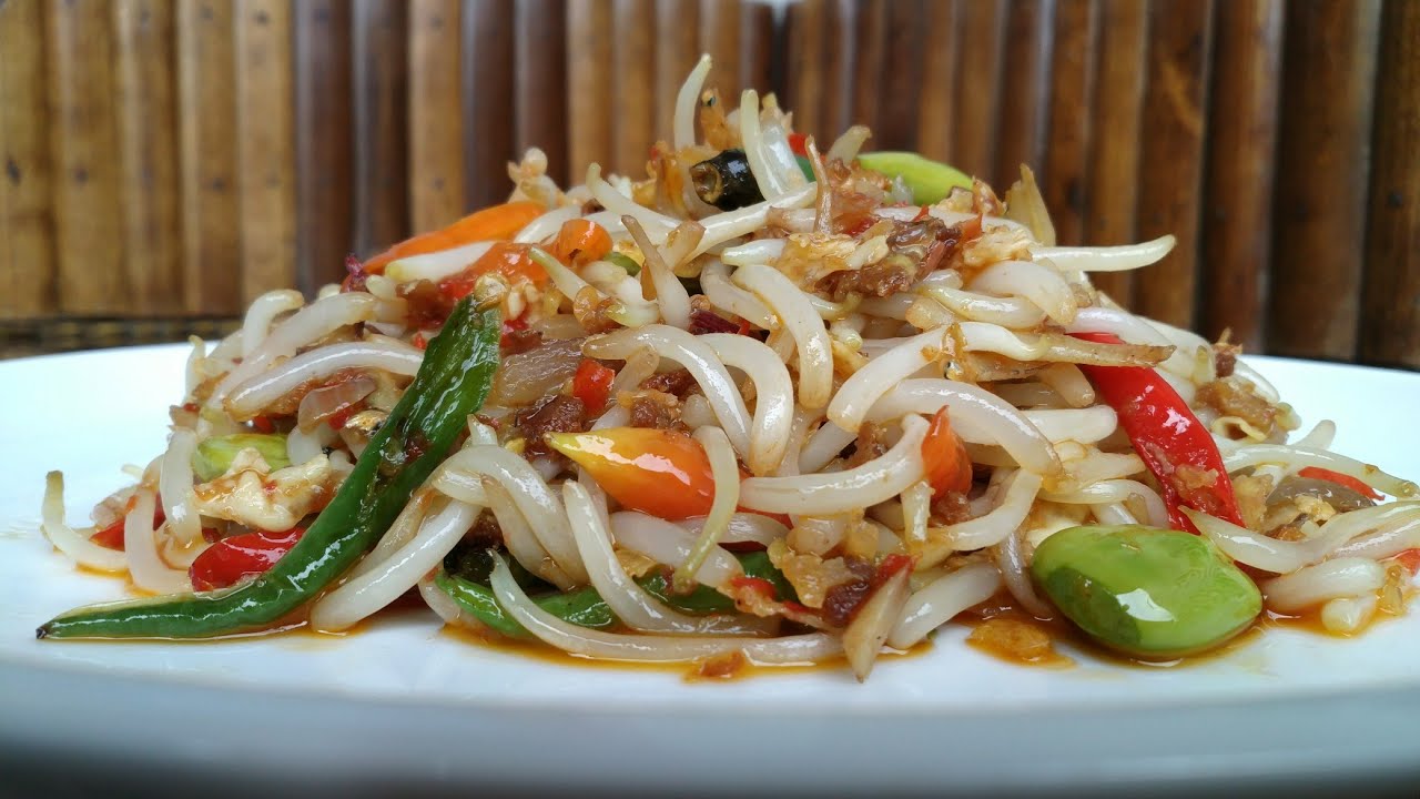 resep Tumis Toge, Pete, oncom dan telor bisa se enak makan daging ...