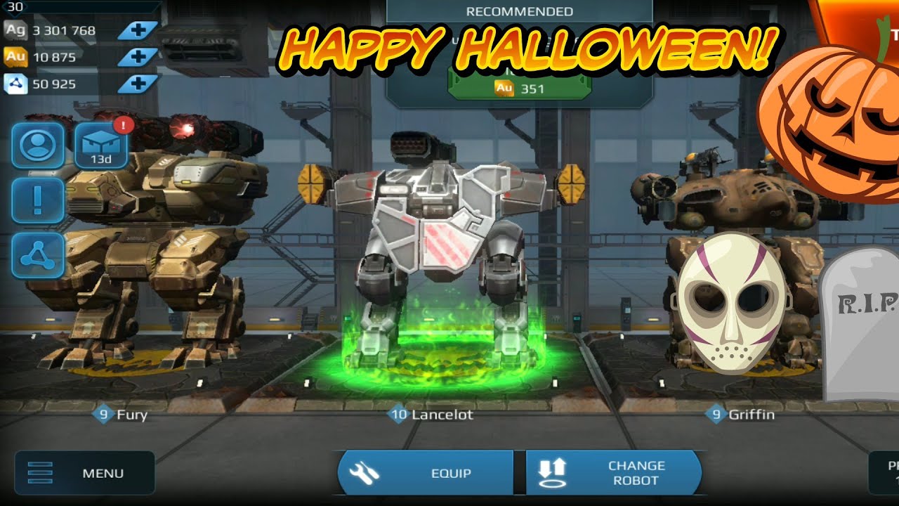 War Robots - New Halloween UPDATE! - YouTube