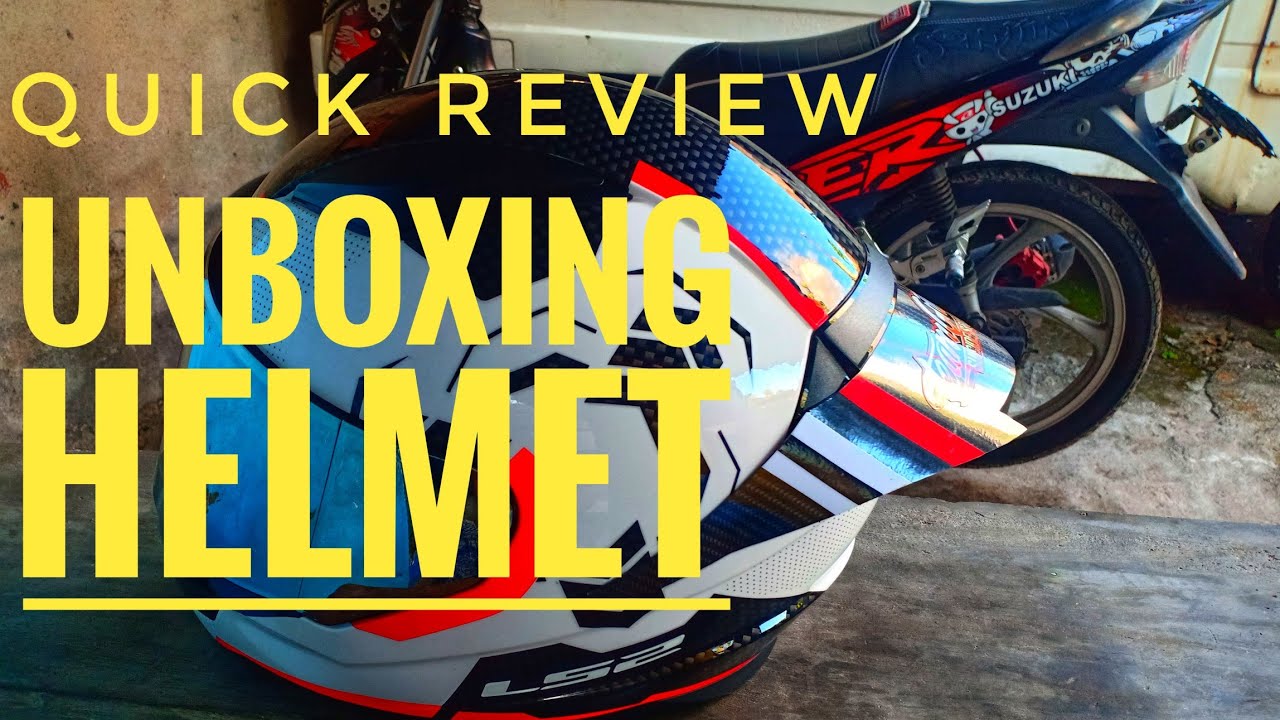 LS2 FF353 Rapid Ghost Unboxing - YouTube