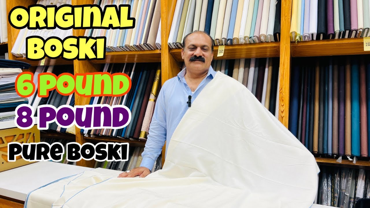 ORIGINAL BOSKY AUR 2 NUMBER BOSKY KI PEHCHAN SIX POUND 8 POUND REGULAR ...