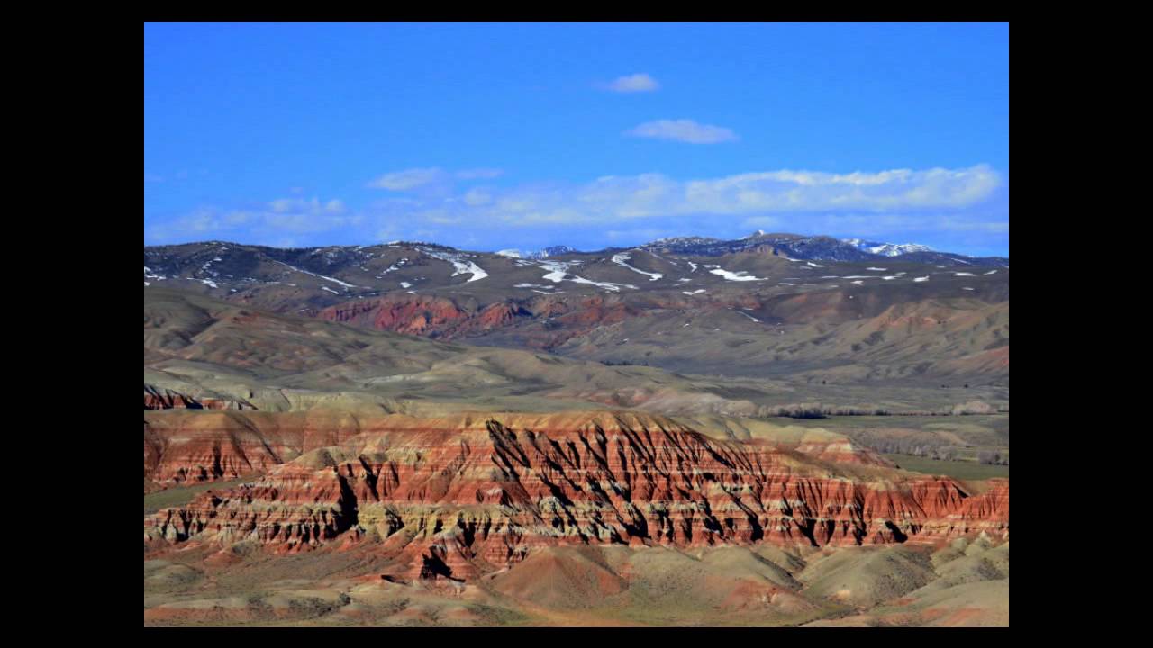 Wind River Country In Wyoming Slide Show - YouTube