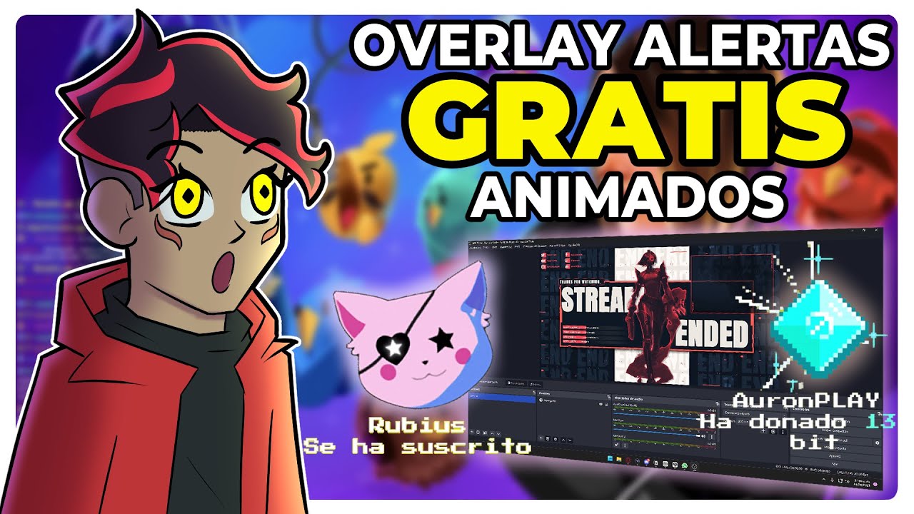 CONFIGURA ALERTAS Y OVERLAYS ANIMADOS GRATIS 2024 | Guía para los ...