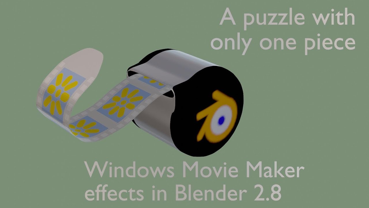 Windows movie Maker Effects in Blender Part 2 - YouTube