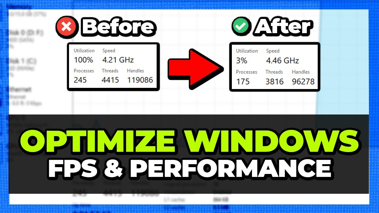 I Tried Every Windows Optimization for FPS Boost & Performance! - (Full ...