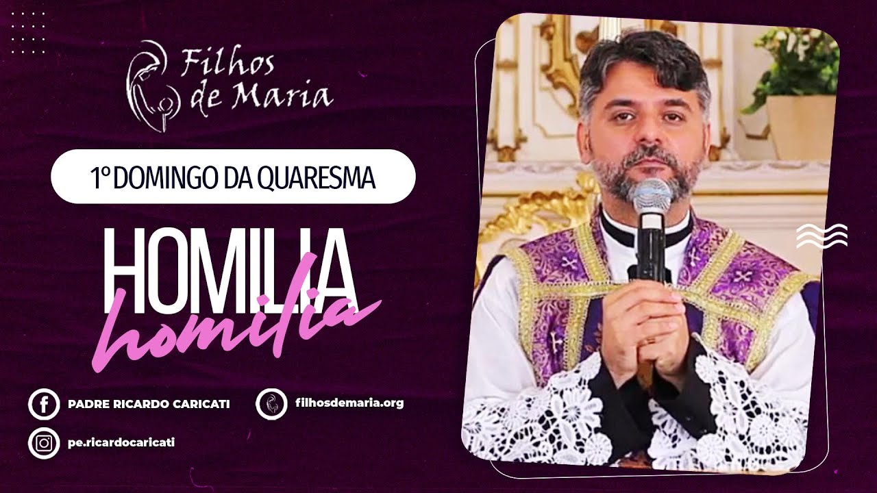 Homilia - (Mc 1,12-15) | "O deserto é o início do novo de Deus!" # ...