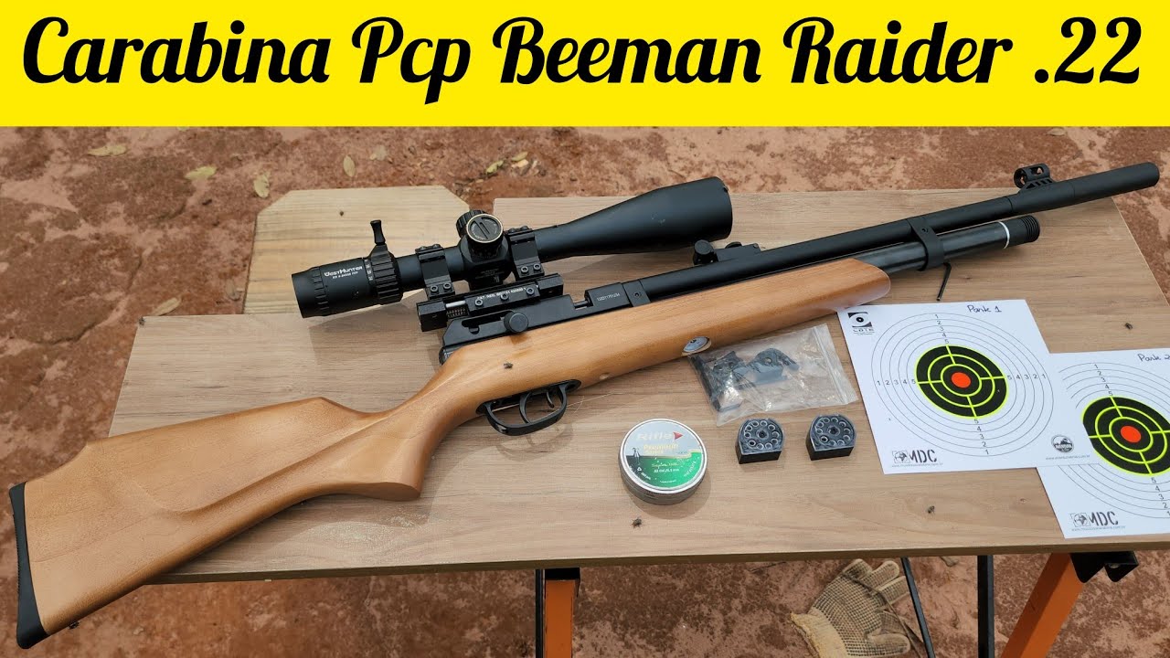 APRESENTANDO O LANÇAMENTO: PCP BEEMAN RAIDER CAL. 5.5mm IMPORTAÇÃO ...