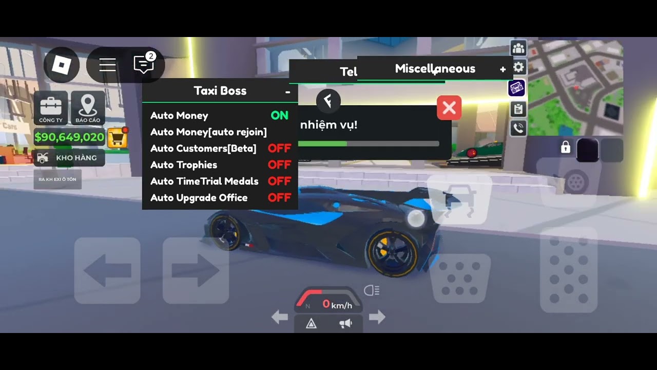Script taxi boss || EZ Script - YouTube