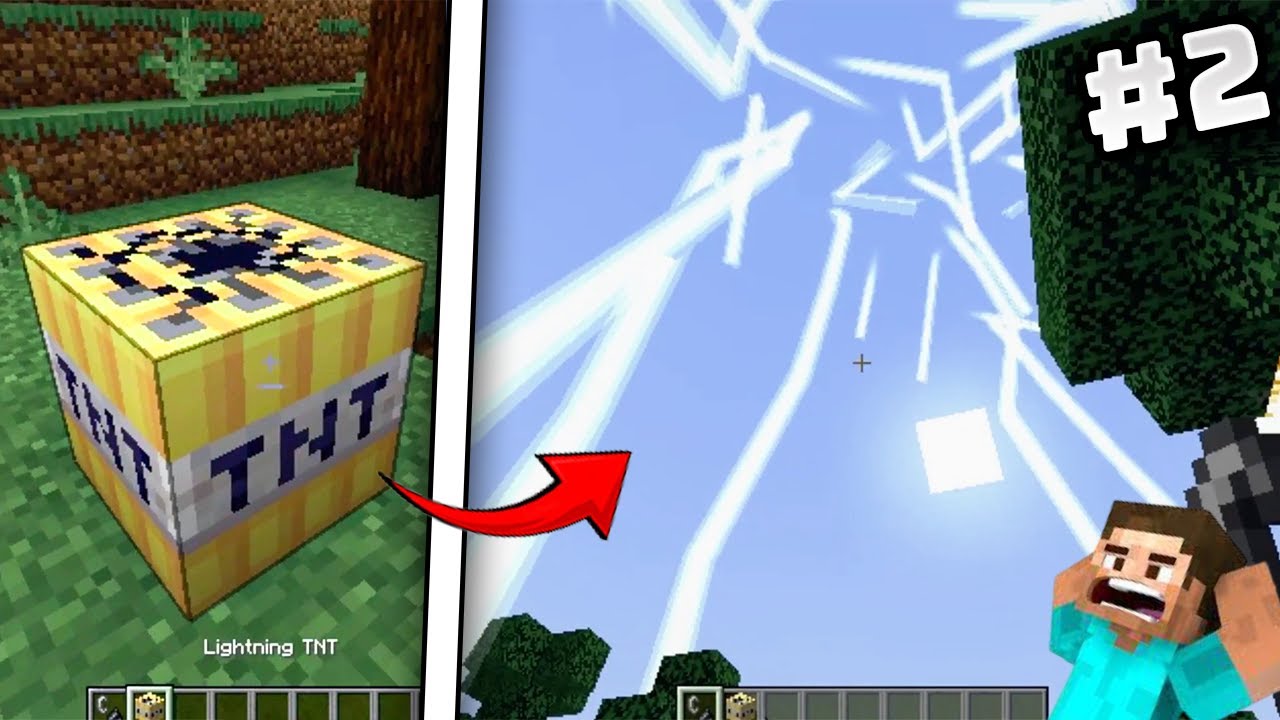 INSANE Custom TNT 😮 in Minecraft (part 2) - YouTube