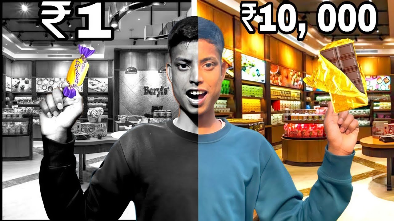₹1 vs ₹10,000 Chocolate – Shocking Taste Test! - YouTube