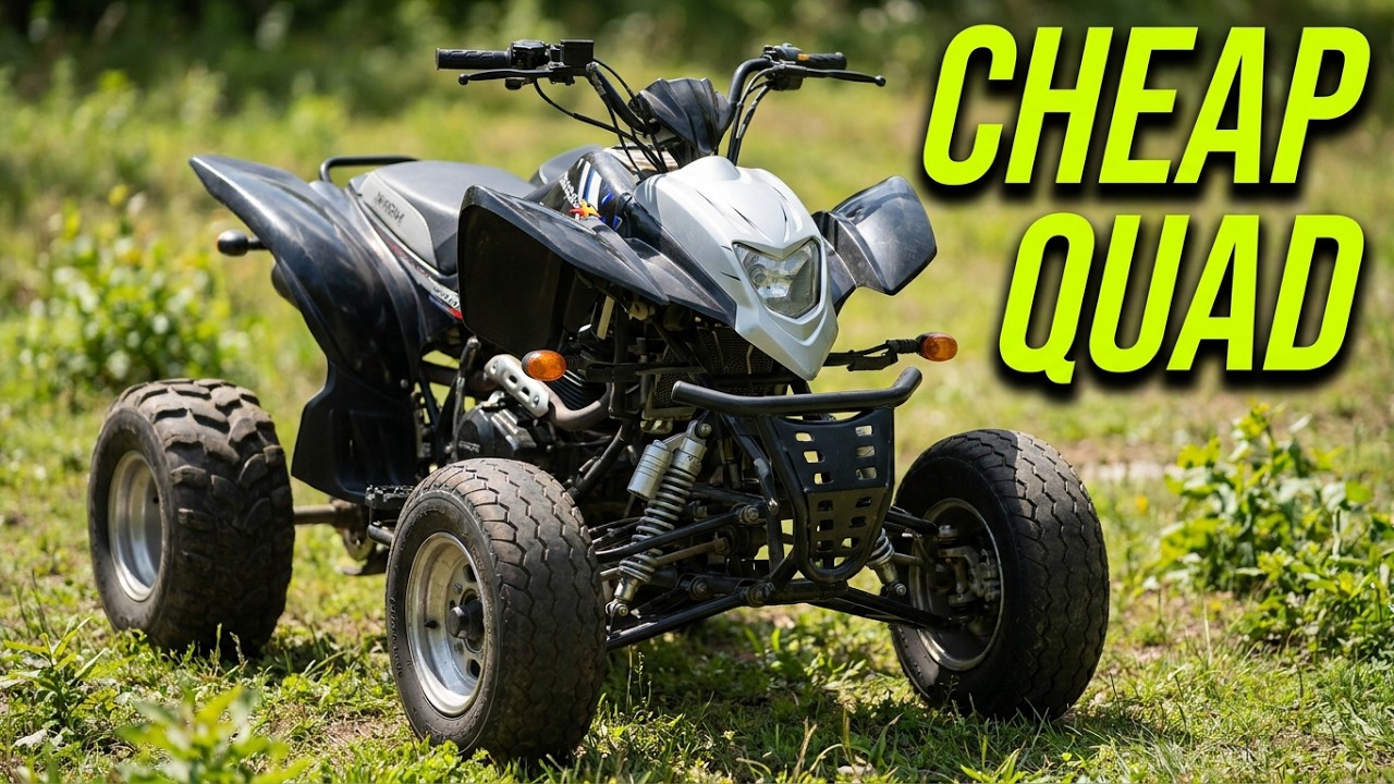 Shineray 200 cheap quad homologuer atv xy200 stiie B test view ...
