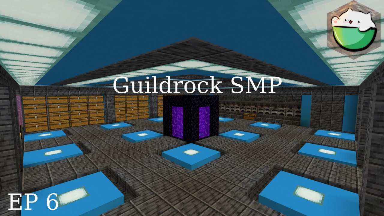 A unique storage room EP 6 | Guildrock SMP A Minecraft Bedrock Server ...