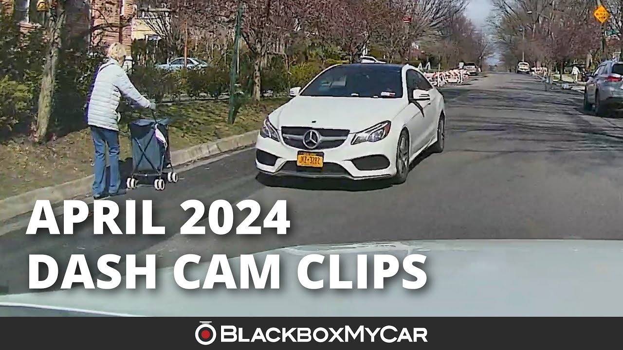 April 2024 Dash Cam Clips | Actual Footage | BlackboxMyCar - YouTube