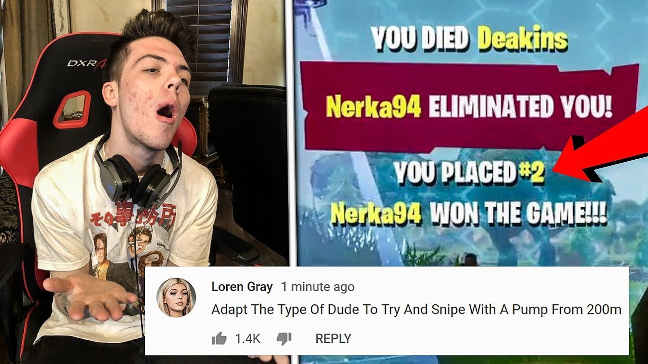 FaZe Adapt The Type Of.. (FORTNITE SPECIAL) - YouTube