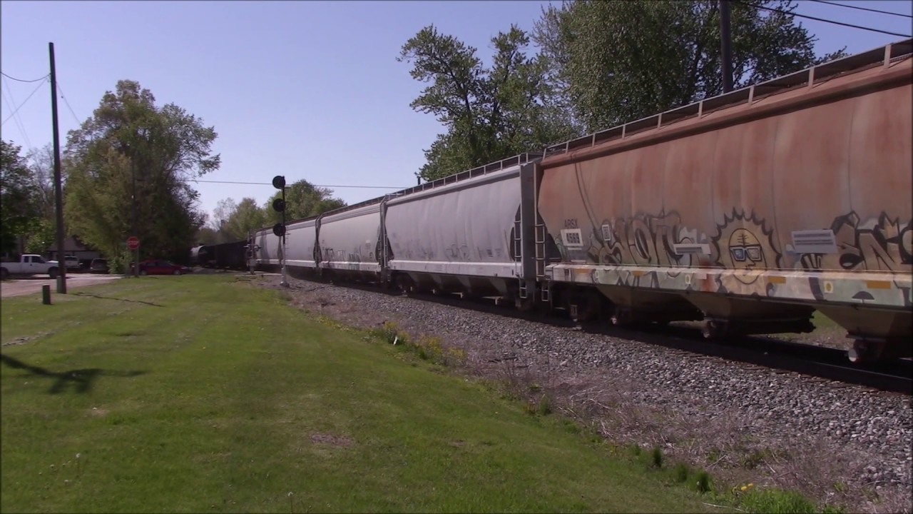 CSX D708 Through Williamston With CSX 7896 Leading And The Cool Crew ...
