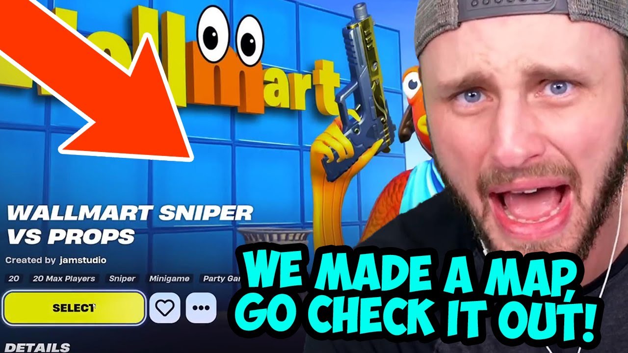 SSundee REVEALS His FIRST EVER Fortnite CREATIVE MAP! - YouTube