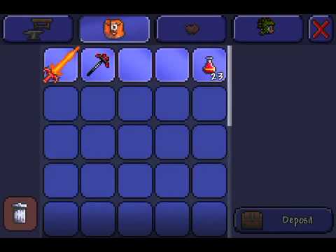 Finally a platinum coin on easy mode- terraria/iOS/android - YouTube