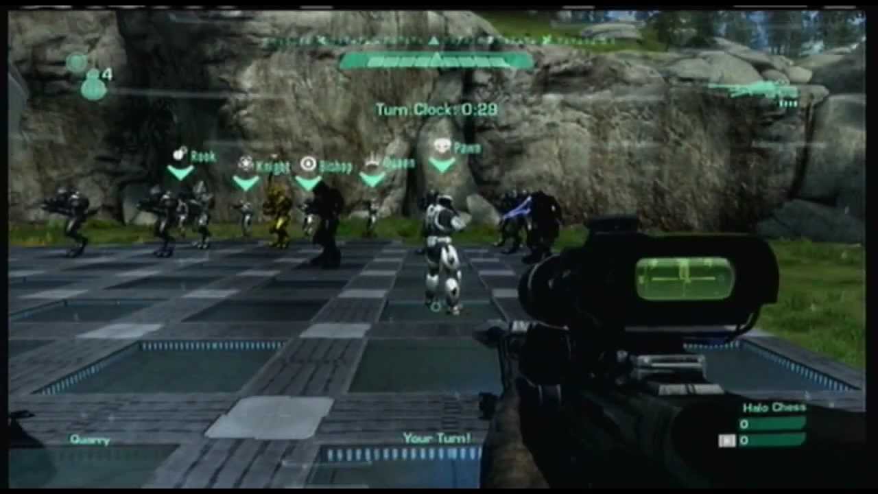 Halo Reach chess (full gameplay) - YouTube