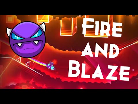 Geometry Dash | "Fire and Blaze" by ItzMezzo + more 100% - Easy Demon - YouTube