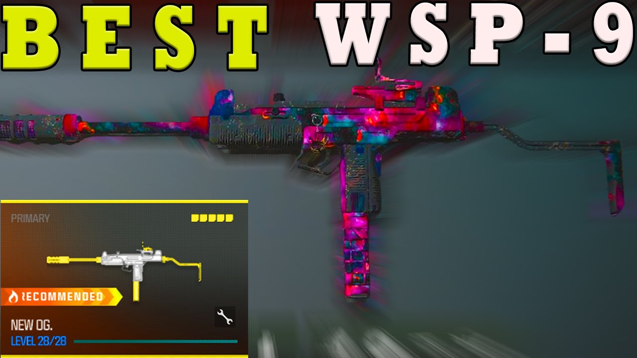 new *BEST* WSP-9 BUILD in WARZONE! 😈 (Best WSP-9 Class Setup) - MW3 ...