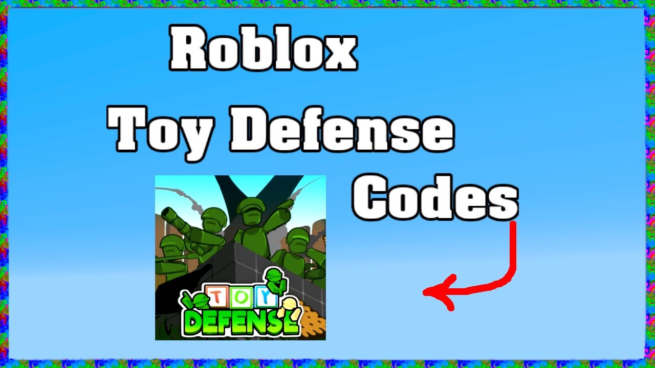 Roblox Toy Defense Codes ! 😱 - YouTube