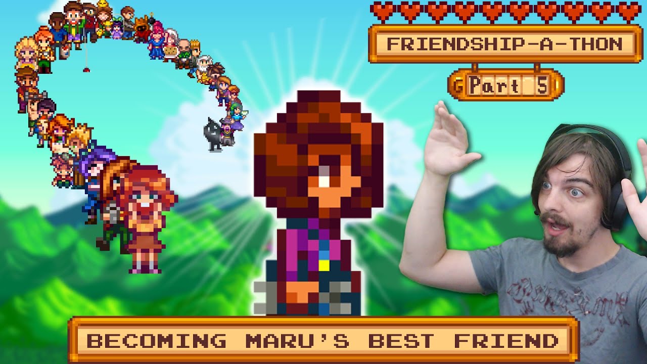 Stardew Valley Friendship-A-Thon | Part 5: Becoming Maru's Best Friend ...