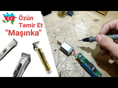 Saç qırxan aparat necə təmir edilir ? Özün təmir et (Maşınka)