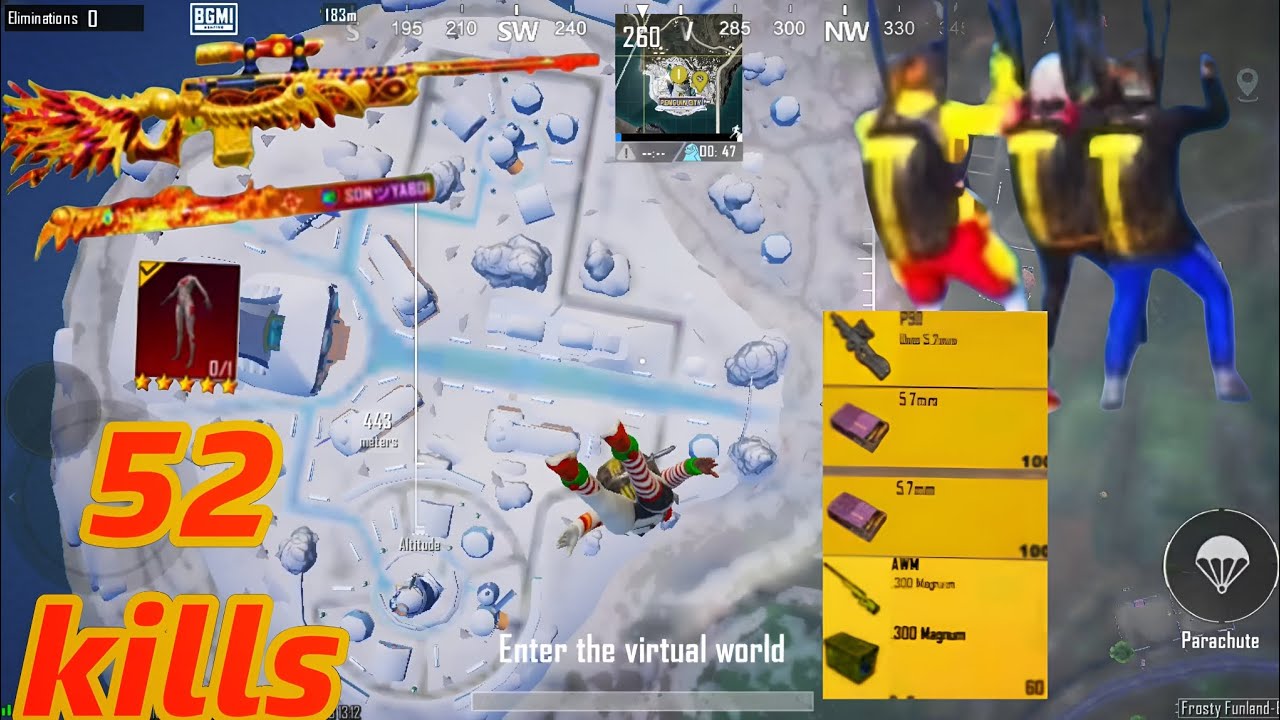 He Landed With FULL Squad… But I Dropped 52 KILLS! 😱🔥 | BGMI Frost 1v4 ...